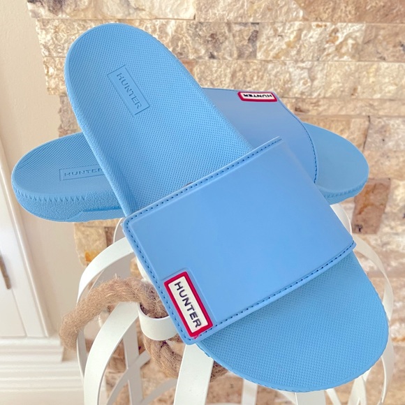 Hunter | Shoes | Hunter Original Adjustable Slides | Poshmark